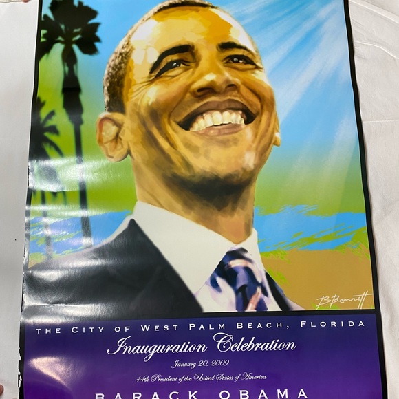 Vintage | Art | Vintage President Barack Obama Inauguration Poster ...